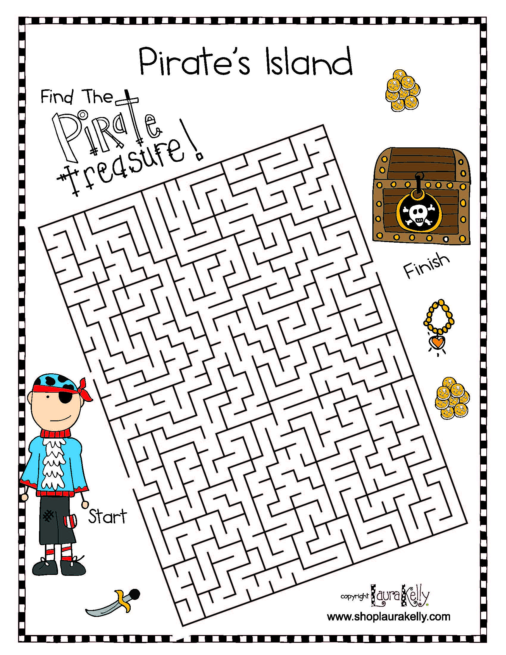 Pirate Fun featuring Laura Kelly’s Pirate Island!!! | A Sweet Berry ... Pirate Fun featuring Laura Kelly’s Pirate Island!!! | A Sweet Berry ...