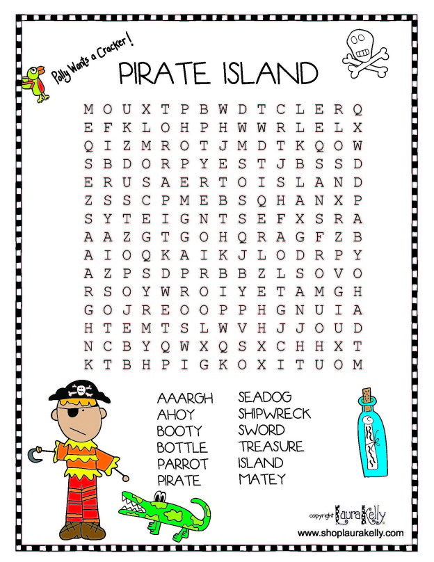 Pirate Fun featuring Laura Kelly’s Pirate Island!!! | A Sweet Berry ...