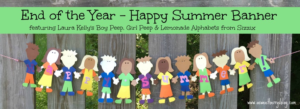 End of the School Year Banner | A Sweet Berry Designs Blog